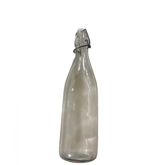 Dining | New Glass Bottle With Latch 15 Height | Poshmark